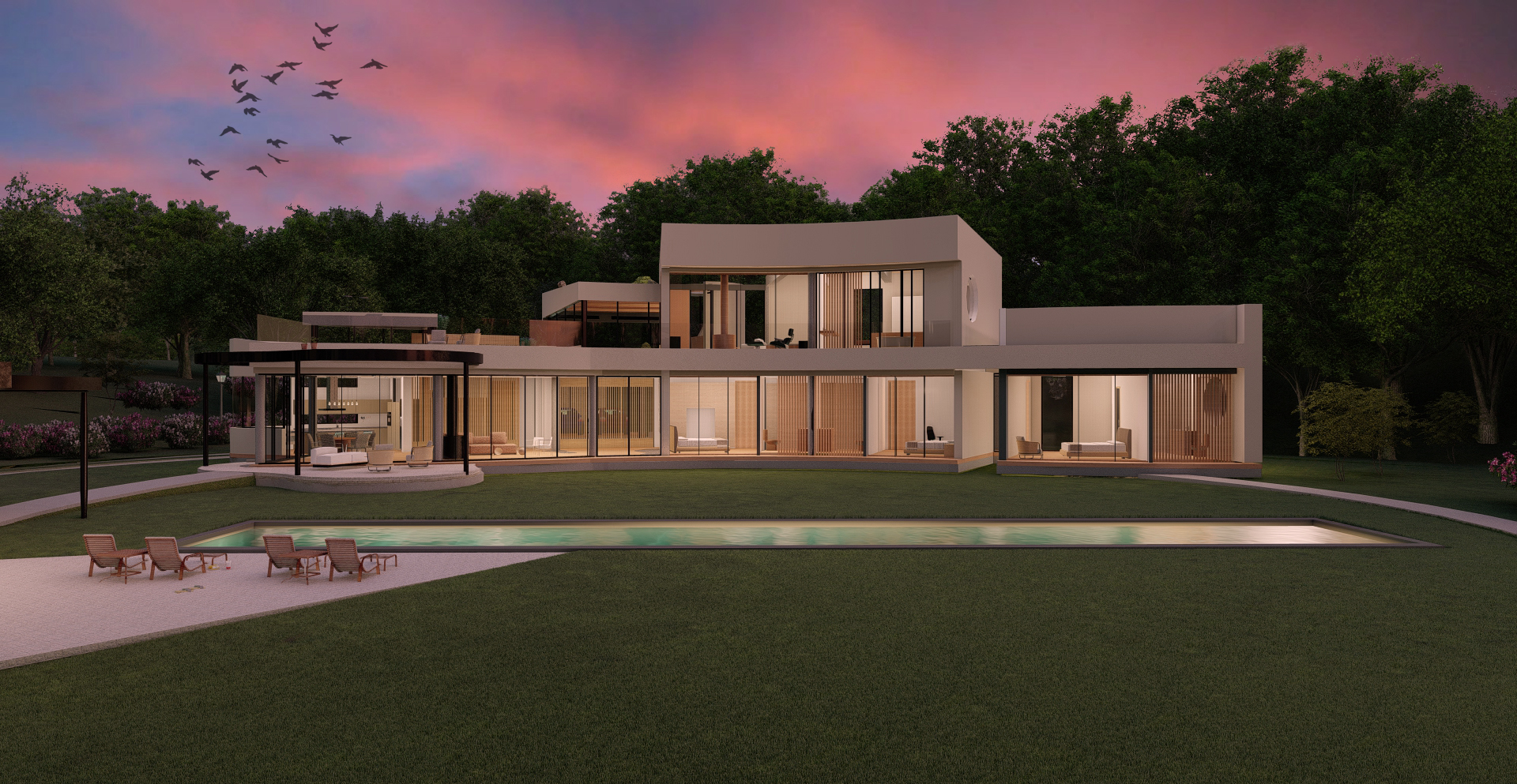 CASA ALEXIS HARAS SANTA LUCÍA - Nagui Sabet Arquitectura